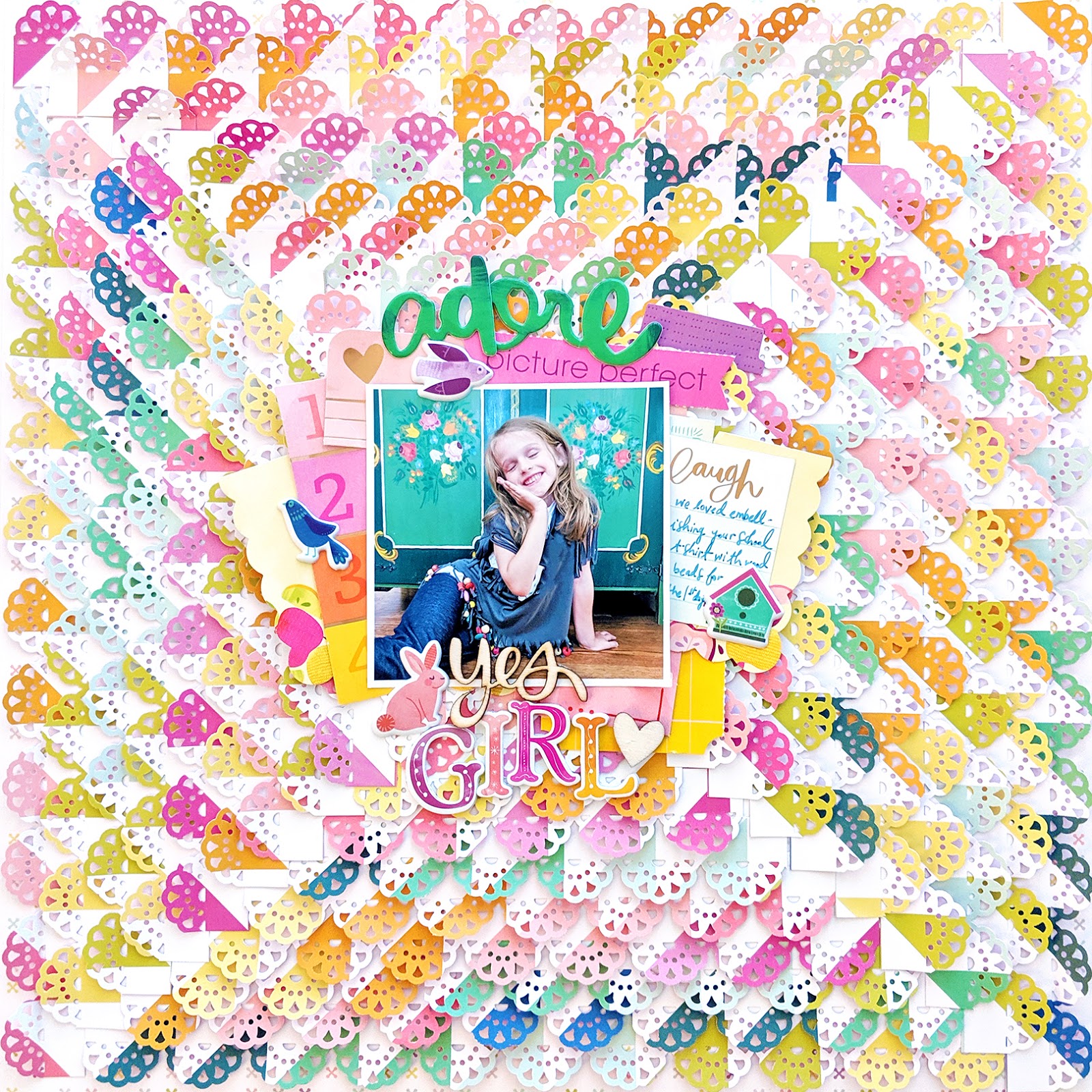 Yes Girl Layout | Paige Taylor Evans