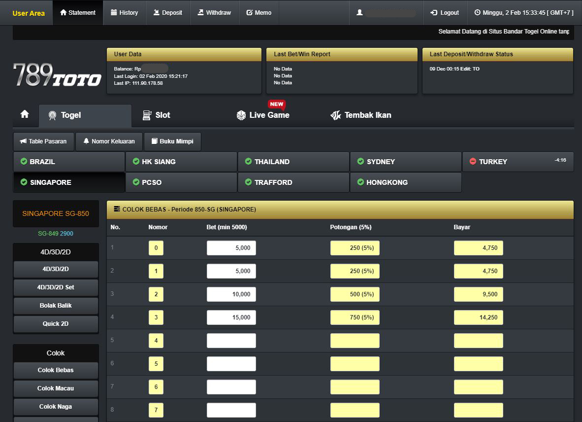 GAMES COLOK BEBAS | 789TOTO | www.totobejo.com - Liputan Toto