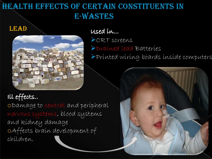 Harmful Effects of E-waste : Electronic Waste as an emerging issue
