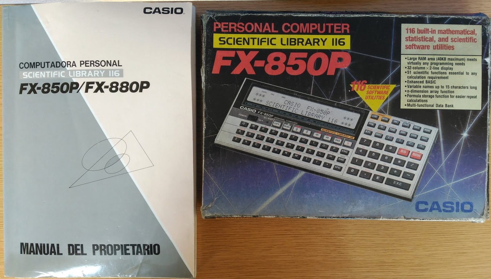 Retro Ordenadores Orty: Equipos de empleo específico: Casio (FX 880P y ...