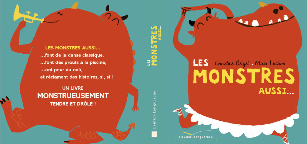 Le blabla blog de Christine Beigel: Les monstres débarquent en librairie