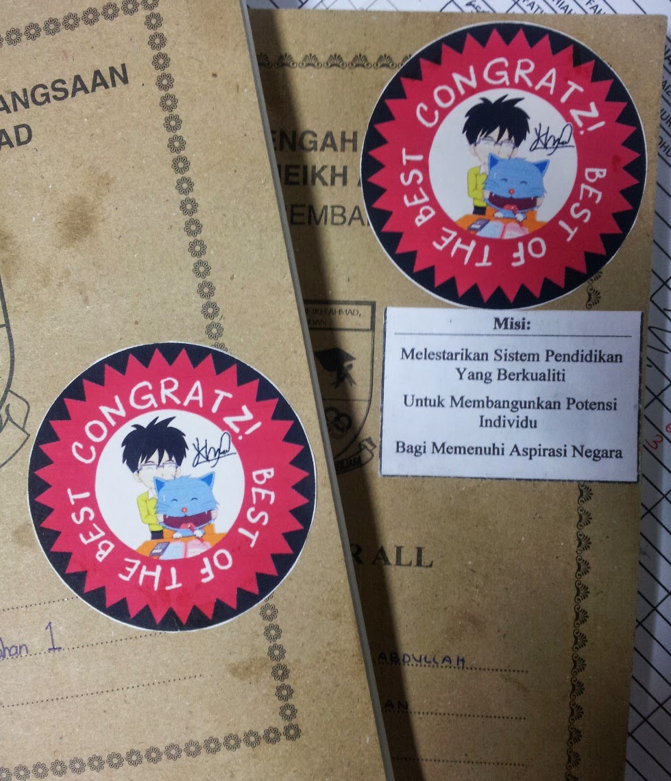 IlusiDunia: Design Sticker yang penuh dengan kasih sayang.