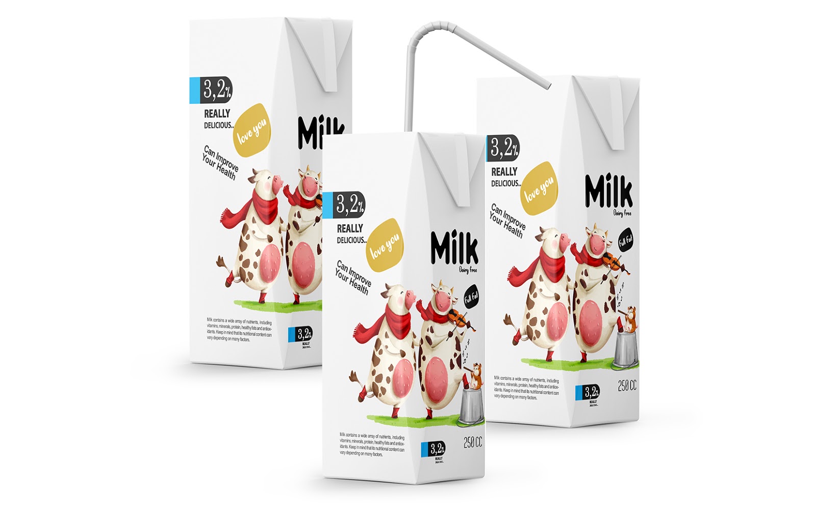 Happy Milk – Packaging Of The World