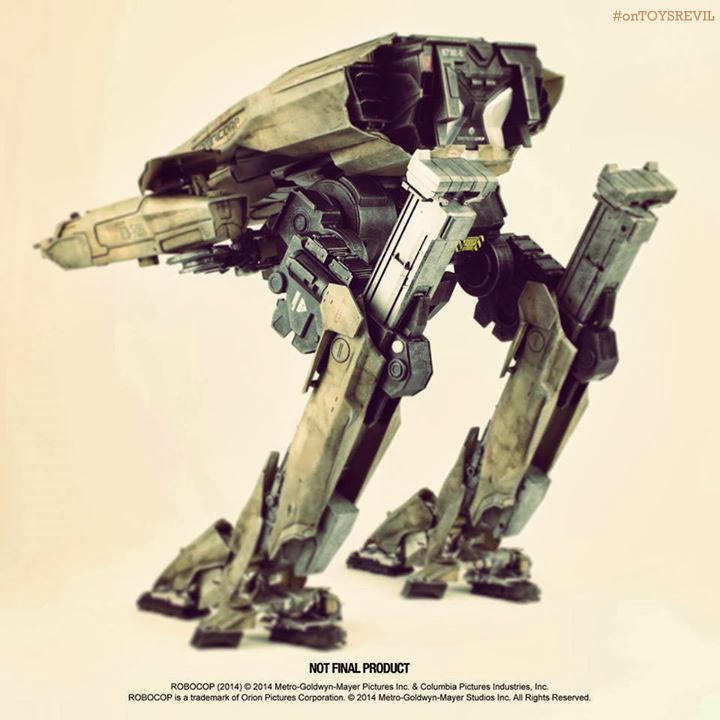 #RoboCop ED-209 painted prototype from threezero