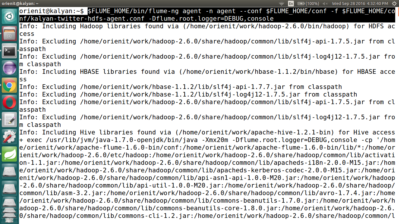 How To Stream Twitter Data Into Hadoop Using Apache Flume Spark Training In Hyderabad Hadoop