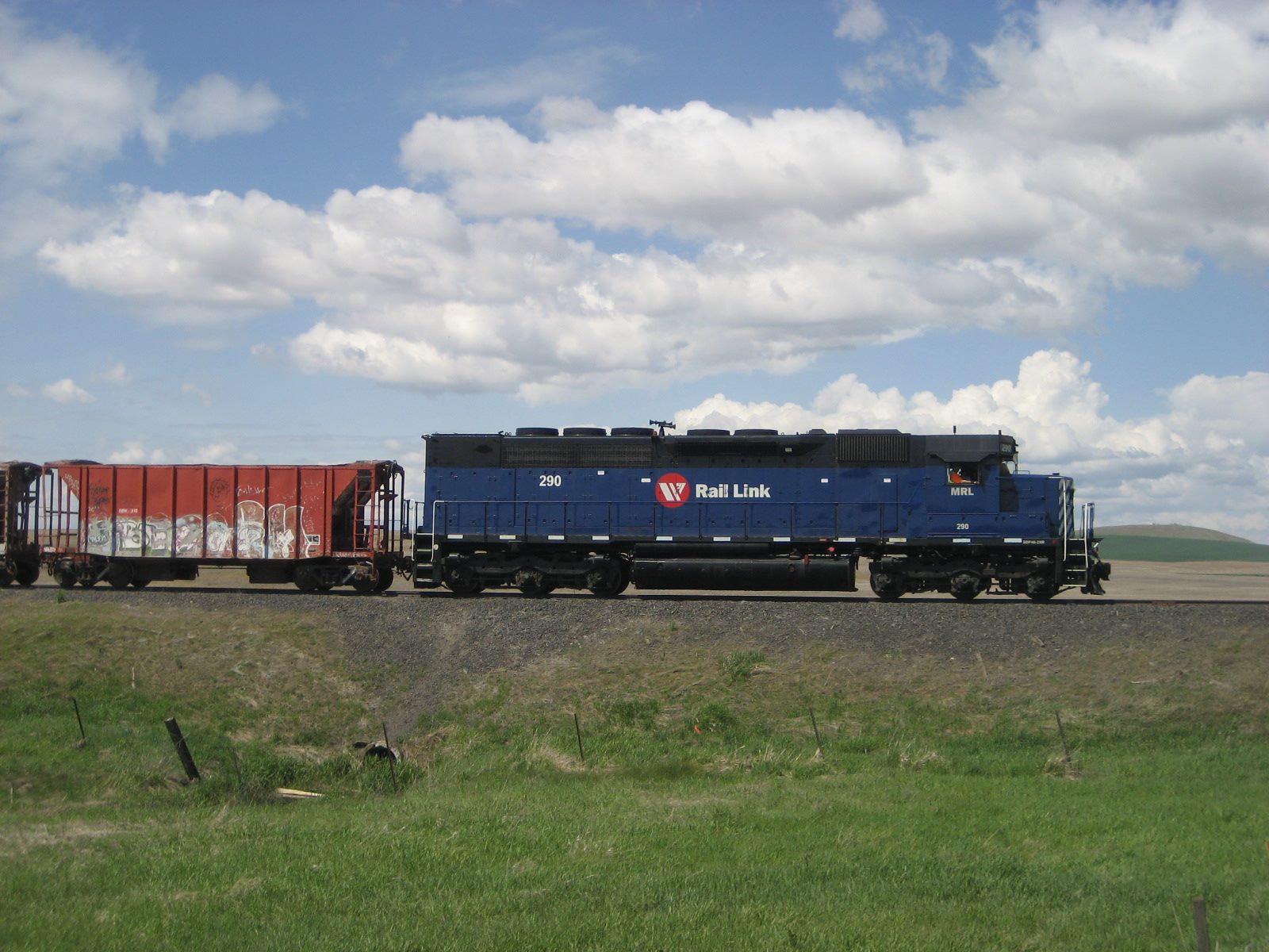 Big Bend Railroad History: MRL 290 Makes A Guest Appearance