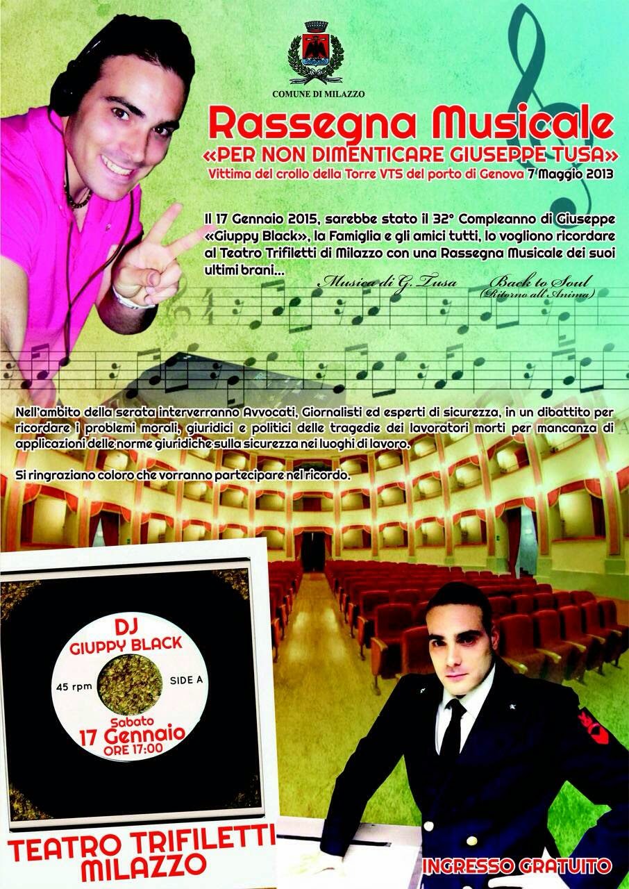 Rassegna musicale "Per non dimenticare Giuseppe Tusa"