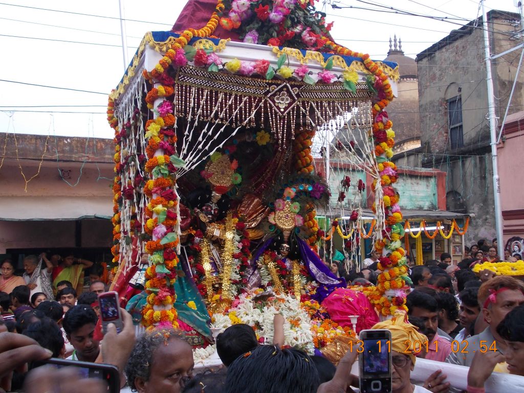 UDAY SAHA: RASH PURNIMA AND RASH YATRA AT KHARDAH SHYAMSUNDAR MANDIR