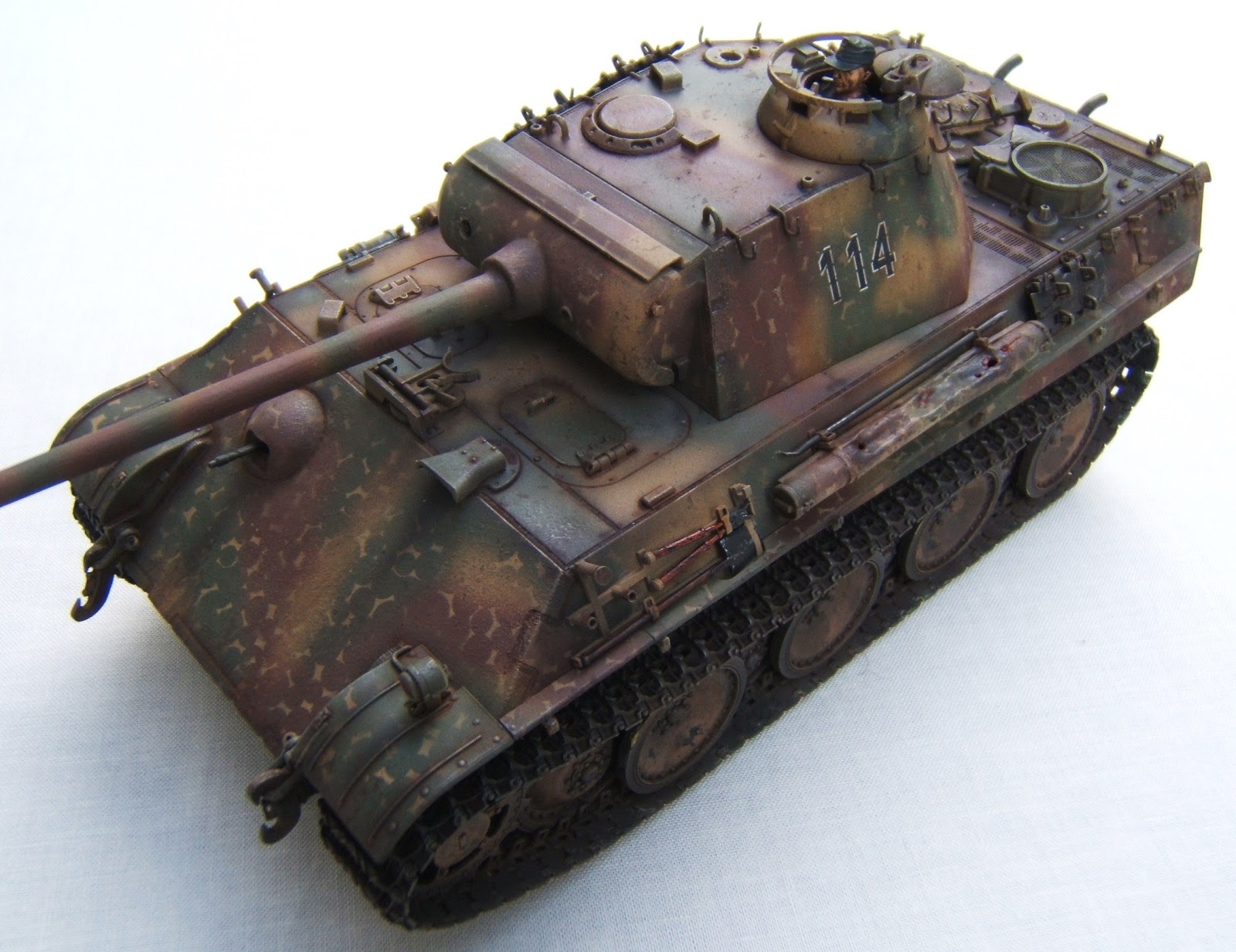 Dave's Tank Workshop : Panther G - Disc Pattern Camouflage