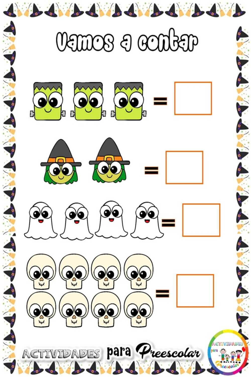 Cuaderno de Fichas para Halloween | Mundo de Rukkia