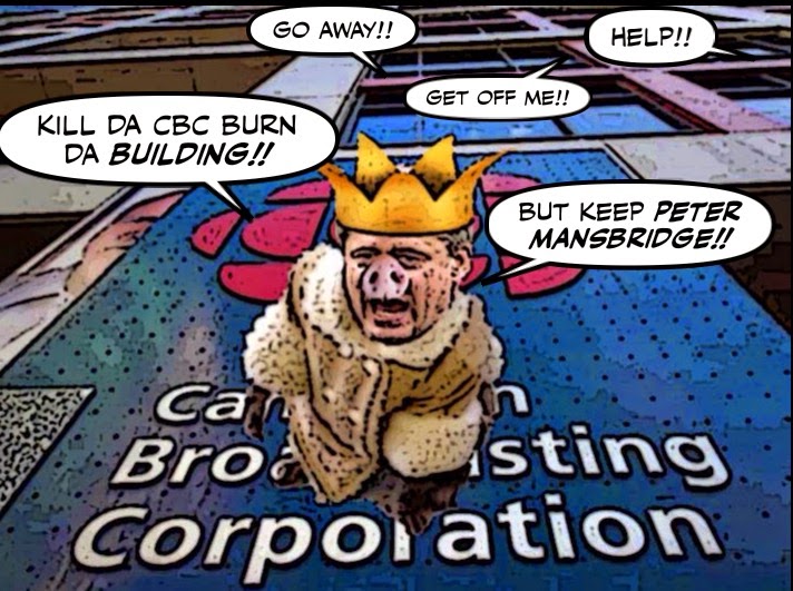 Montreal Simon: Michael Harris REALLY Doesn't Like Peter Mansbridge