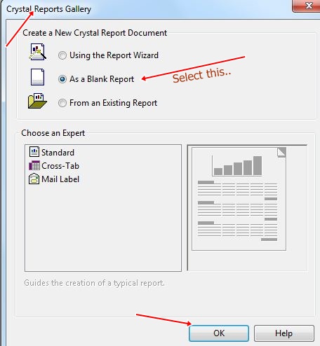 How to create Crystal Reports by using the CrystalReportViewer and ...