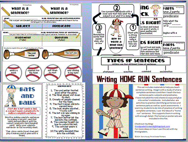 Live and Learn: Writing A Home Run Sentence