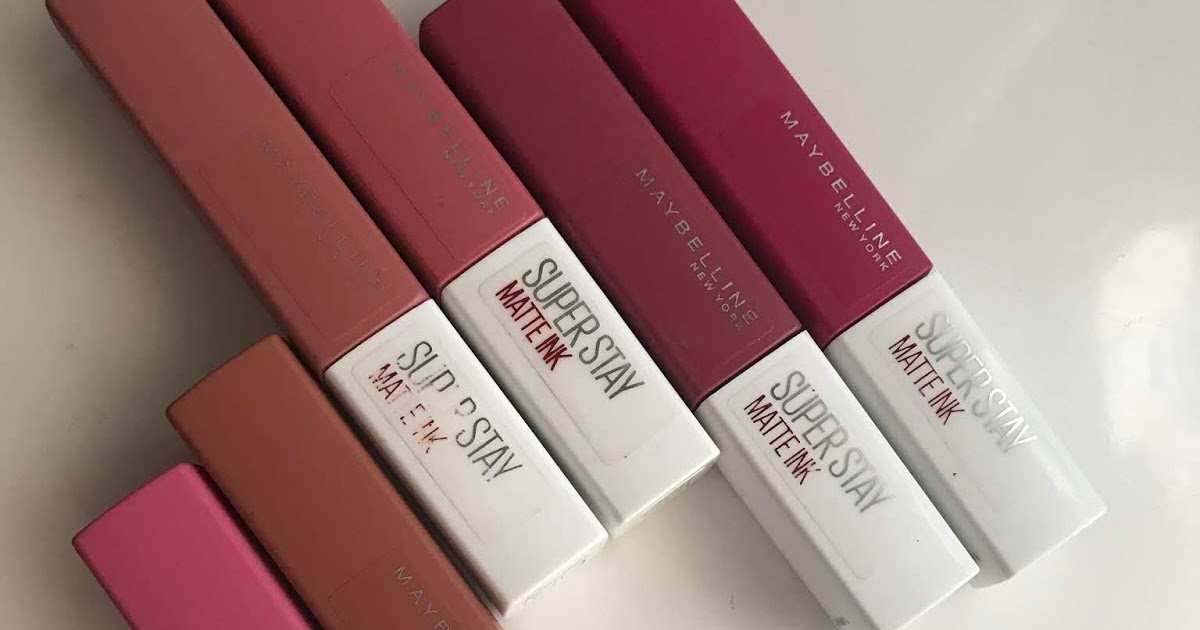 LABIALES SUPER STAY MATTE INK DE MAYBELLINE, ¡FAVORITOS!