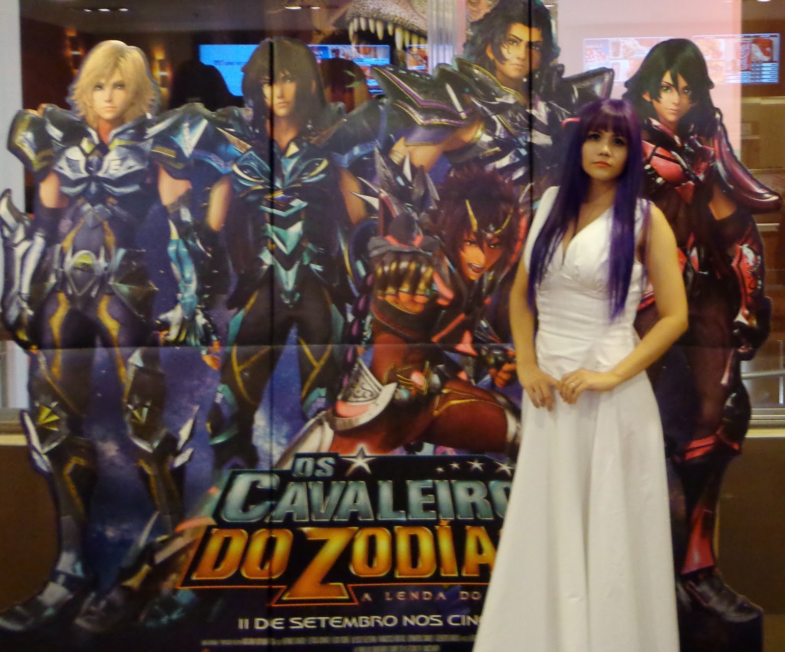 Sakura Amai Cosplayer: Estréia - Saint Seiya: Legend of Sanctuary