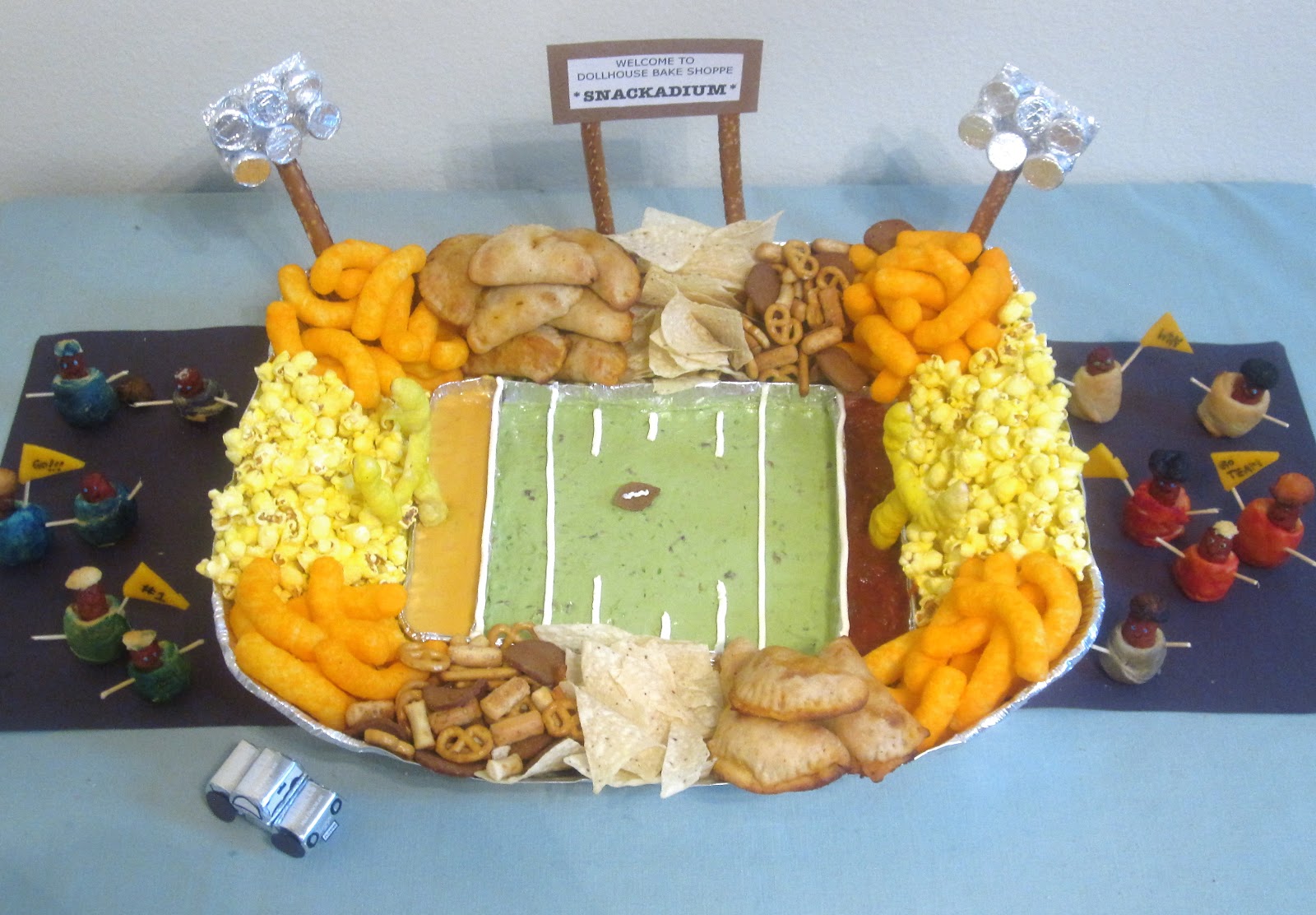 Edible Football Stadium: "Snackadium"! - The Lindsay Ann