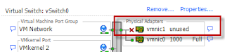 How to Disable a vmnic in ESX(i)