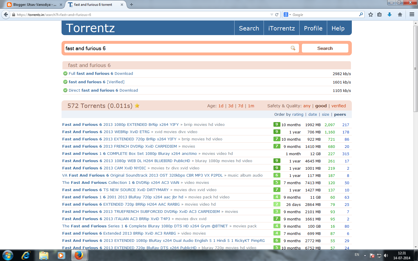 Tech Blog : How to download torrent