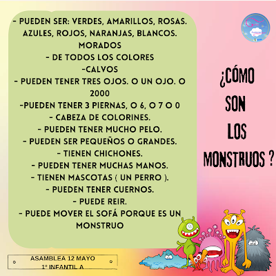 Cierzo de ilusiones: ¿ DÓNDE ESTÁN LOS MONSTRUOS