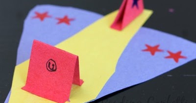 Simple Jet Craft for Boys (or Girls) ~ Reading Confetti