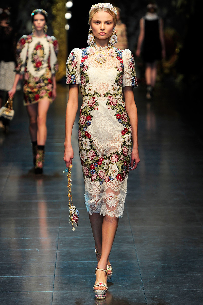 María Elvira Espinosa's Blog: ¡Ciao bella donna! - D&G - F/W 2012