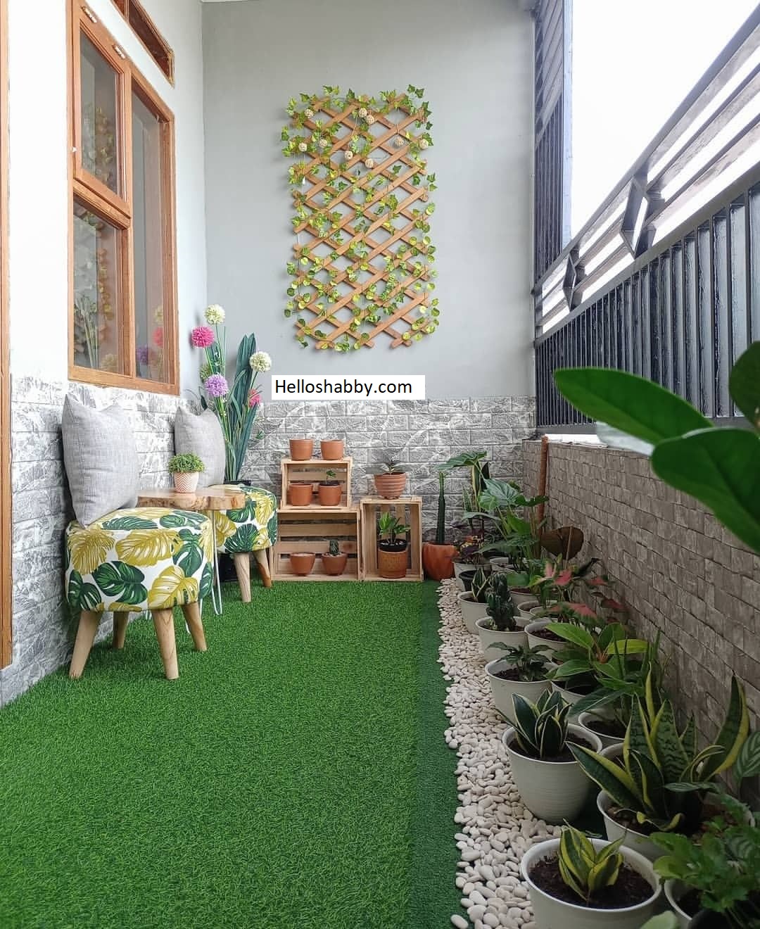 Taman Kecil Di Teras Rumah - Ide Desain Taman Kecil Untuk Lahan Yang ...