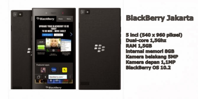 Harga Dan Spesifikasi BlackBerry Z3 Jakarta