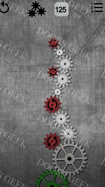 Gears Logic Puzzles Level 125 Solution ~ Doors Geek