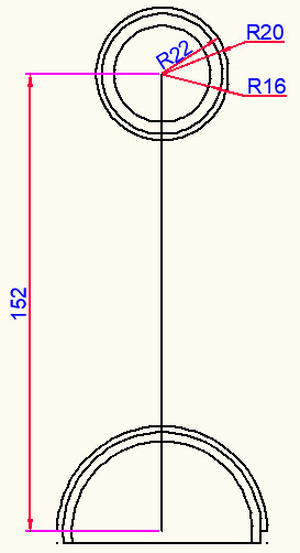 SMK BERDIKARI JEMBER on the blog: AUTOCAD 2D : Menggambar Connecting Rod