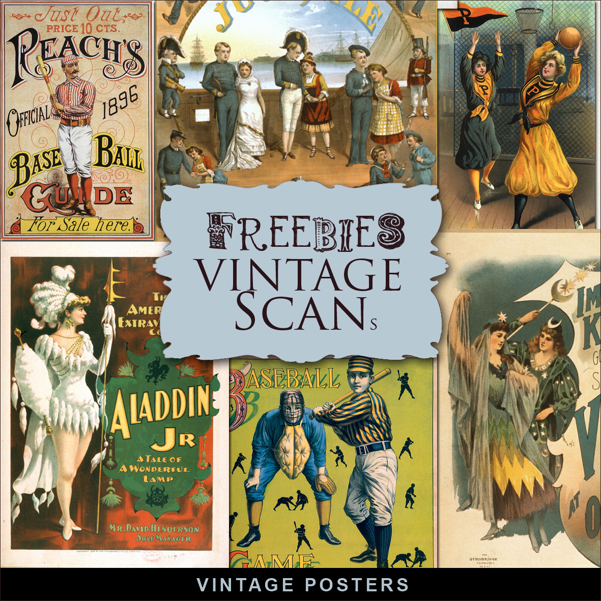 New Freebies Vintage Posters:Far Far Hill - Free database of digital ...
