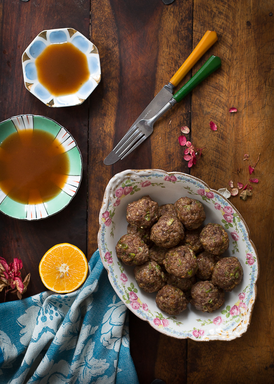 three little halves: Duck Trilogy (Part 2): Duck Meatballs a L’Orange