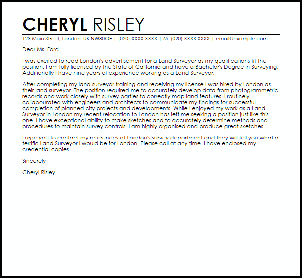 Survey Cover Letter Template ~ Resume Letter