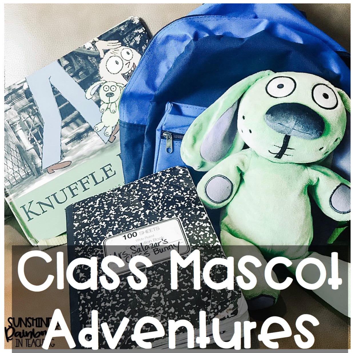 Class Mascot: Knuffle Bunny | Sunshine and Rainbows in Teaching