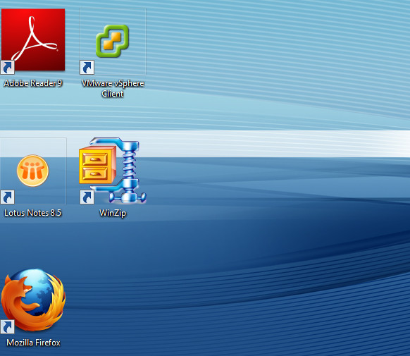 康記IT手記: Windows 7 - Desktop icon border