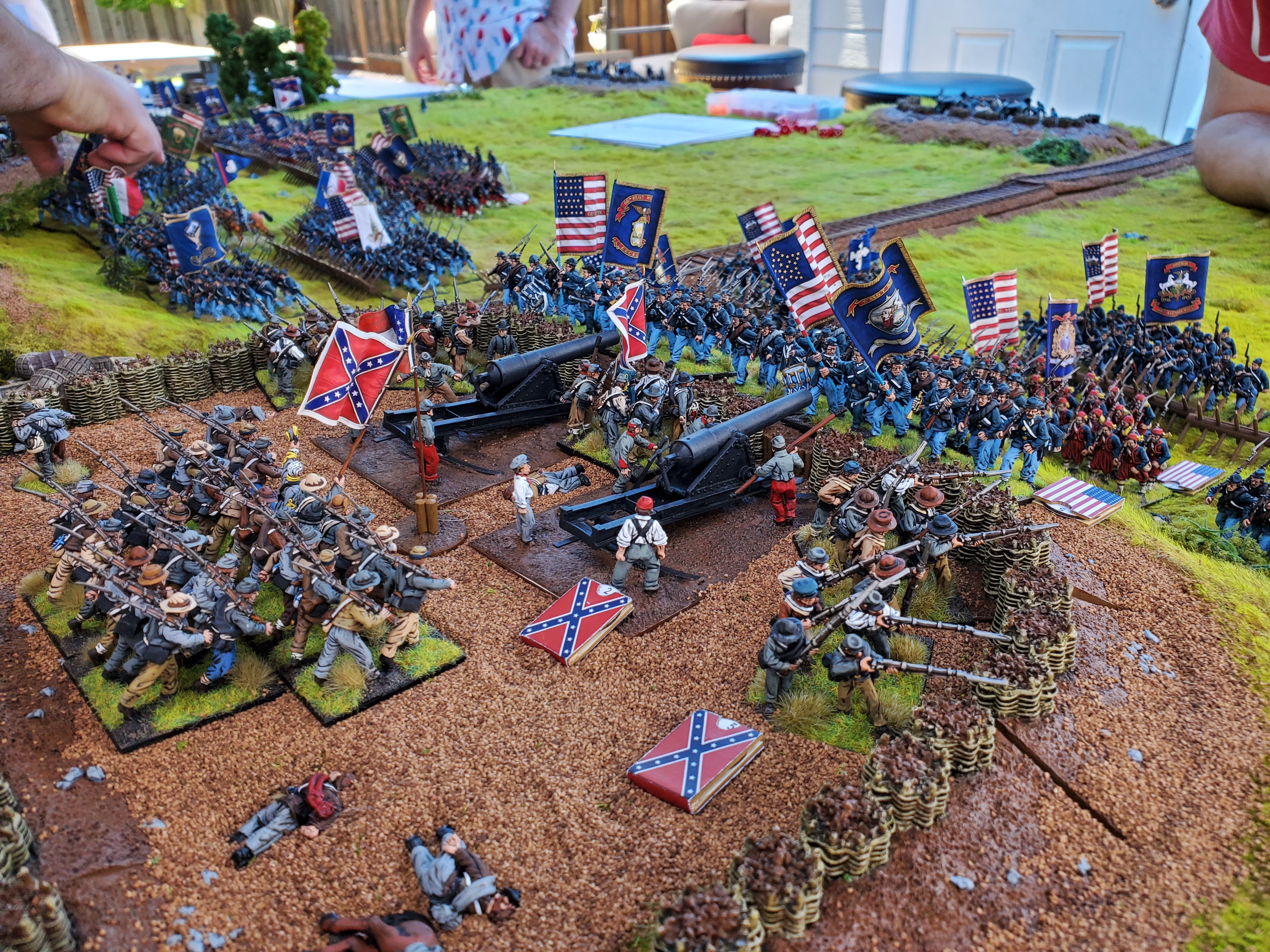 Jay's Wargaming Madness: ACW Battle Report - Vicksburg Revisited