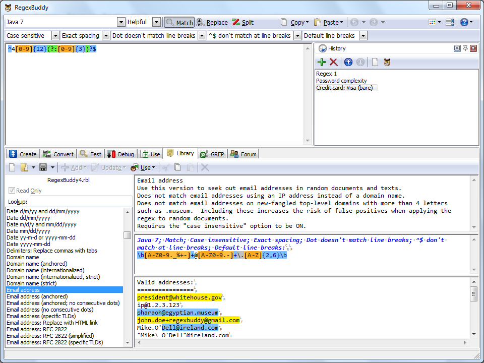The Chef Programmer: Recensione di RegexBuddy The Chef Programmer: Recensione di RegexBuddy