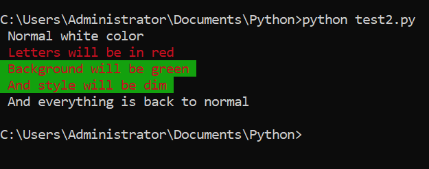 Get Colored Console Output In Python Using Colorama - DEV Community Get Colored Console Output In Python Using Colorama - DEV Community