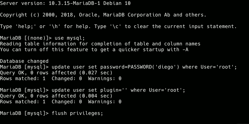 UsuarioDebian: phpmyadmin en Debian 10