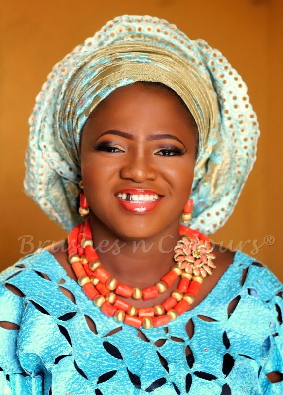 BRUSHES N COLOURS: TAIYE'S BRIDAL MAKEOVER