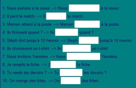 Le blog de FLE de madame Lourido: Le passé composé avec l'auxiliaire AVOIR