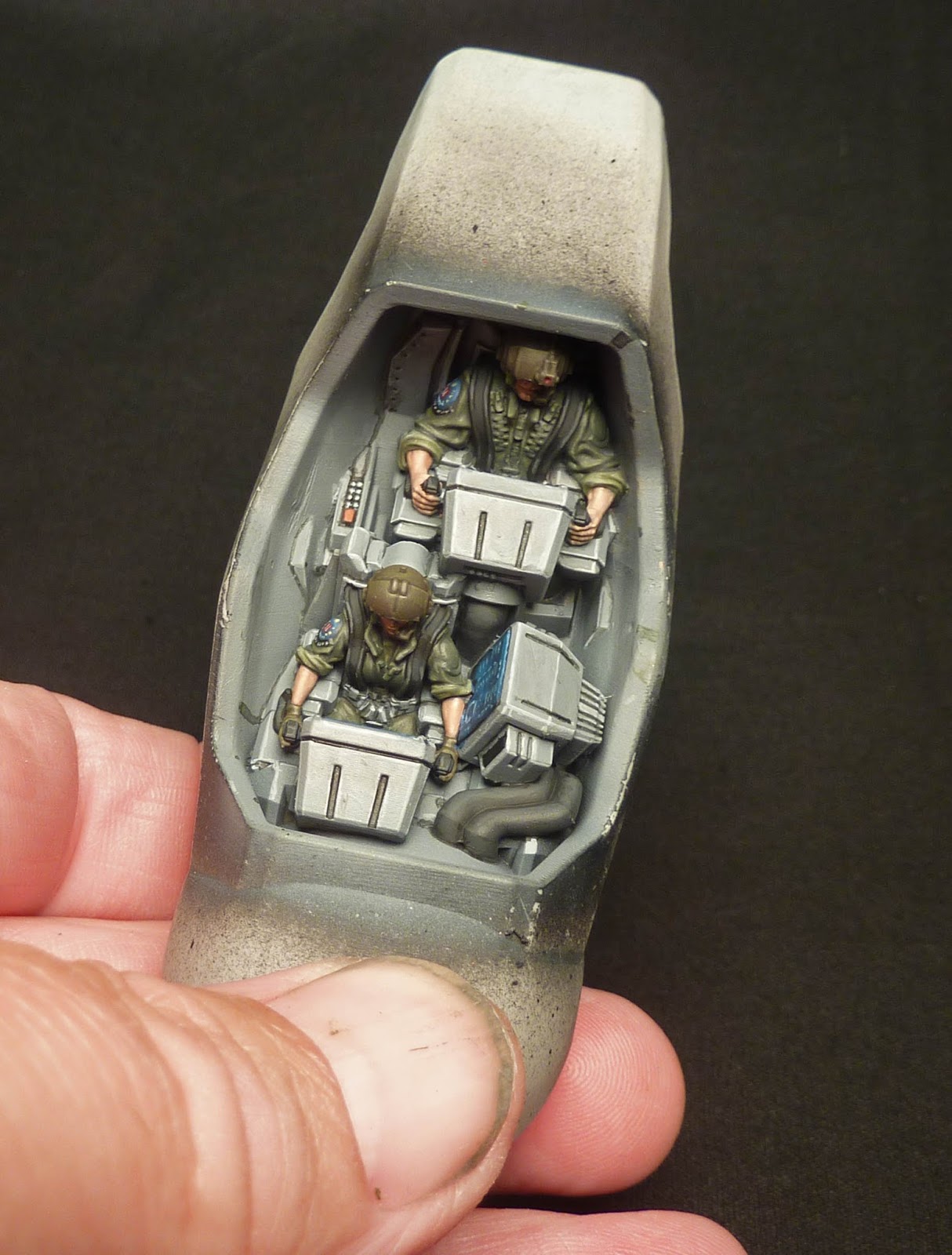 dwartist's painting blog: WIP: Prodos Games 'Cheyenne' dropship...