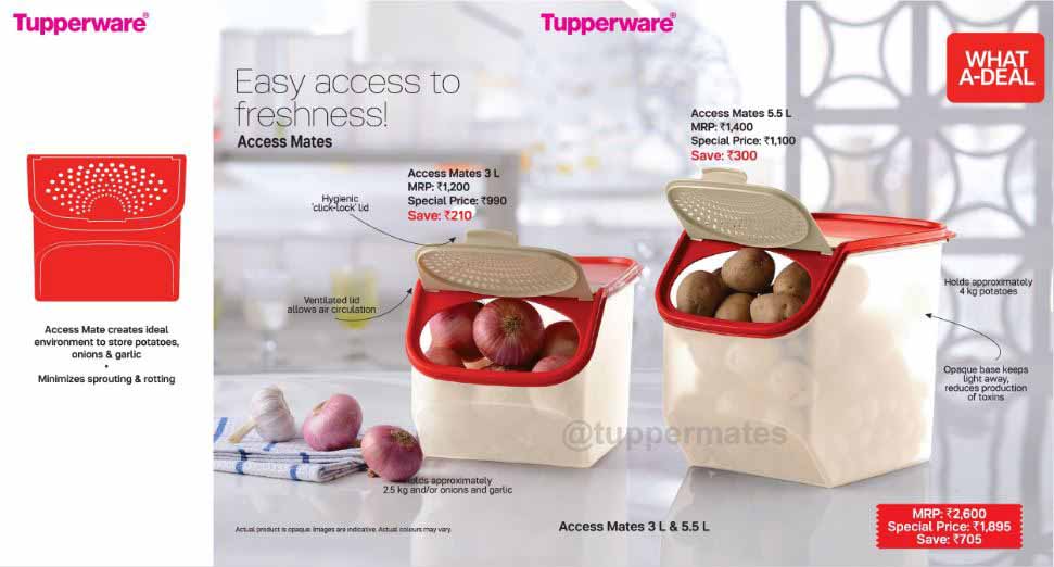 Tupperware India Flyer July 2016 - Tuppermates