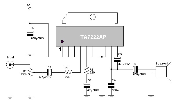 * Eletrônica Campo Elétrico: Circuito esquema amplificador com circuito ...