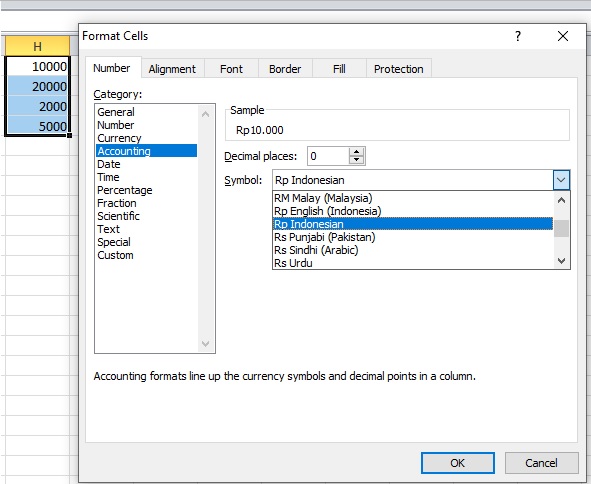 Cara Menambahkan Format Mata Uang Rp di Excel – Empatdio Cara Menambahkan Format Mata Uang Rp di Excel – Empatdio