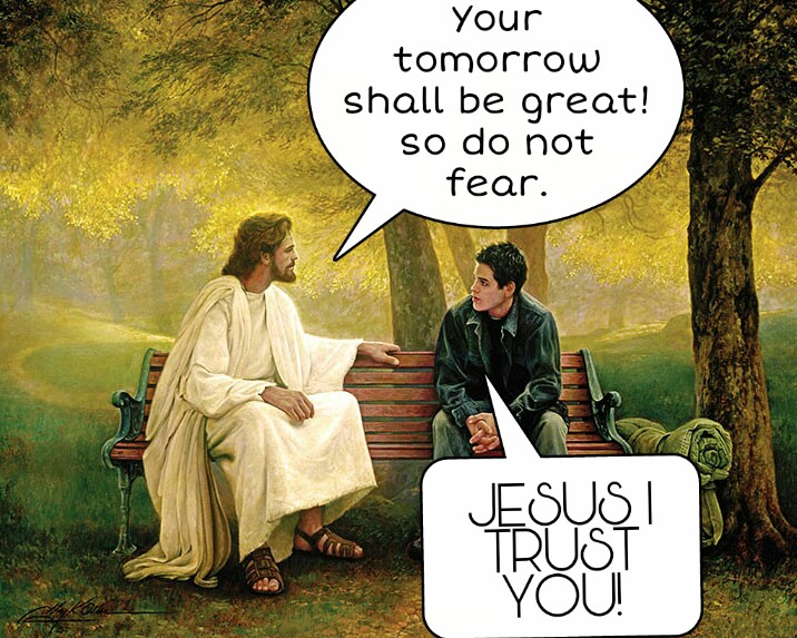 JESUS SAVES: How to trust Jesus