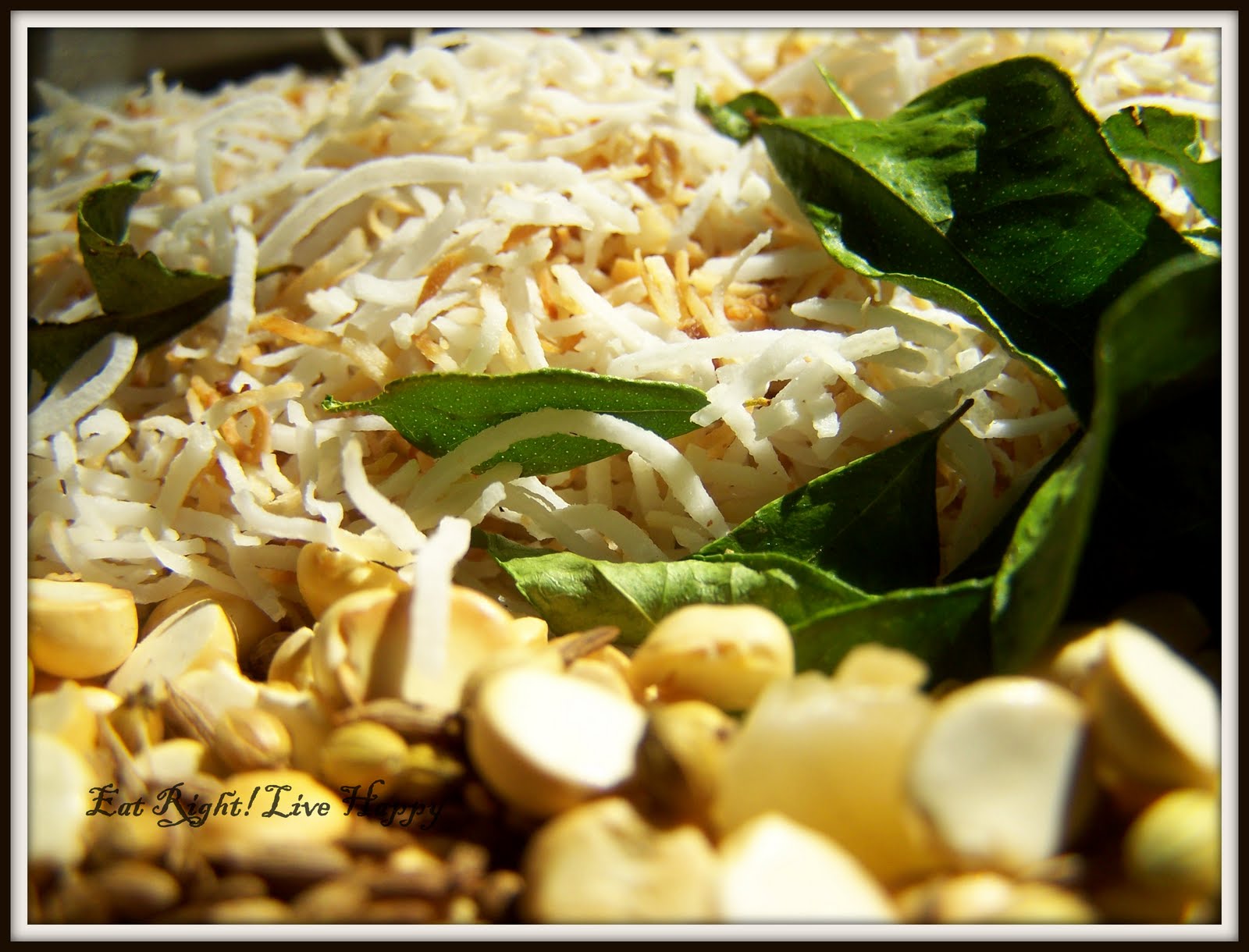 Eat Right! Live Happy: Chutney pudi : Garlic and Curry leaves chutney ...