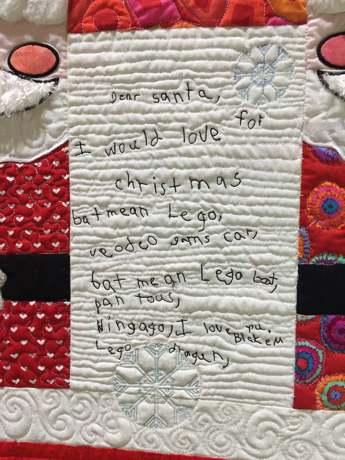 The Clothesline: Letters to Santa Quilt, the inside story of creating ...