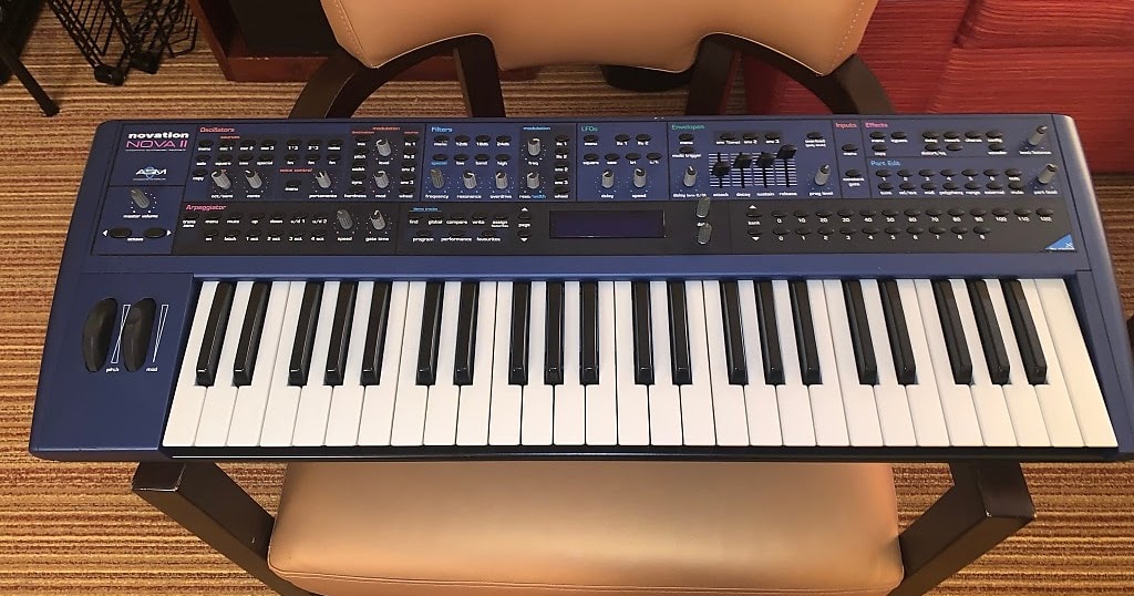 MATRIXSYNTH: Novation Nova II 24 Voice OS 1.0