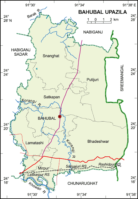 Maps of Bangladesh