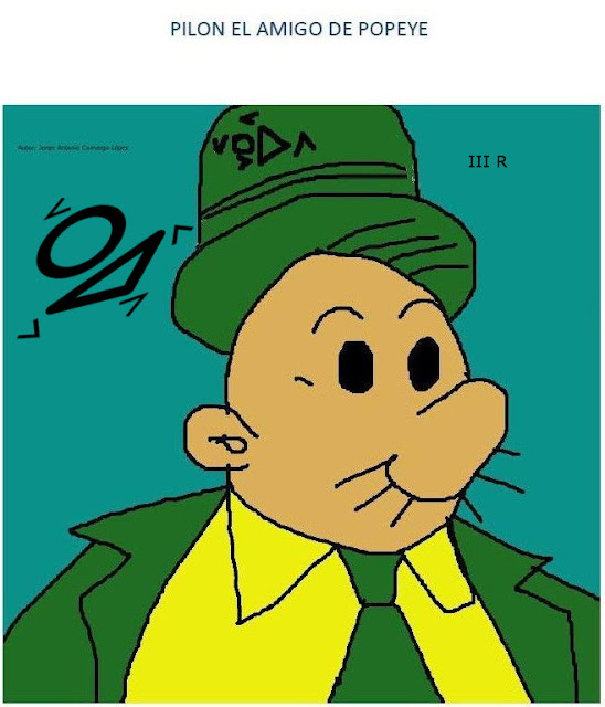 Mi dibujo sobre Pilon